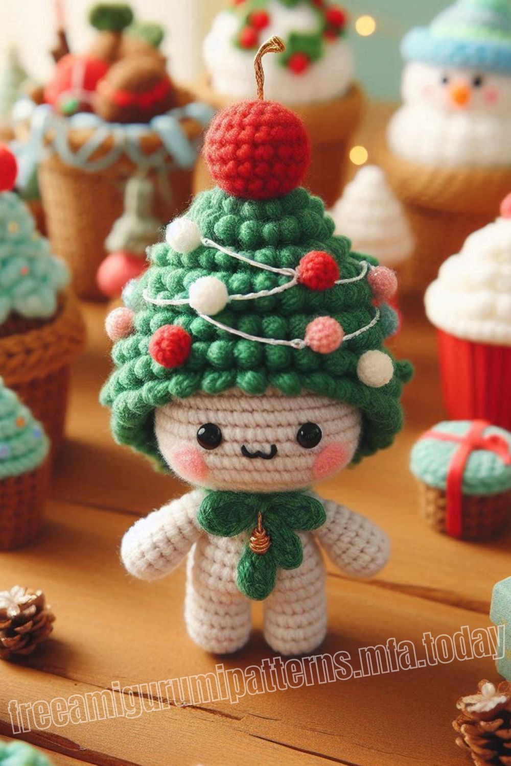 Amigurumi Christmas Tree Doll Free Pattern-1 – Free Amigurumi Patterns