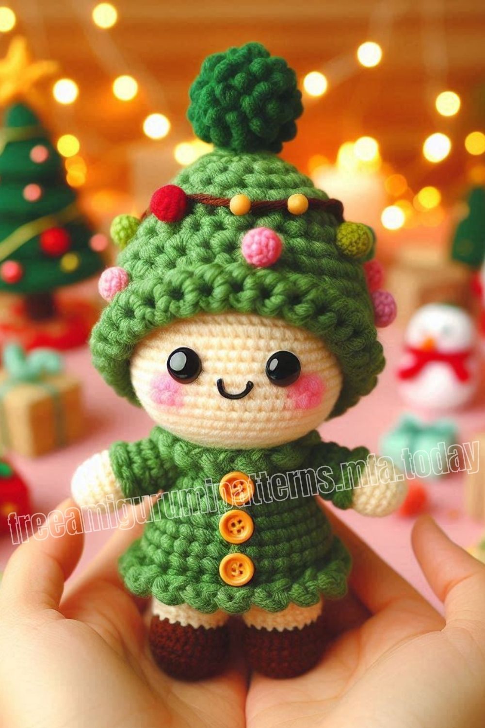 Amigurumi Christmas Tree Doll Free Pattern-1 – Free Amigurumi Patterns