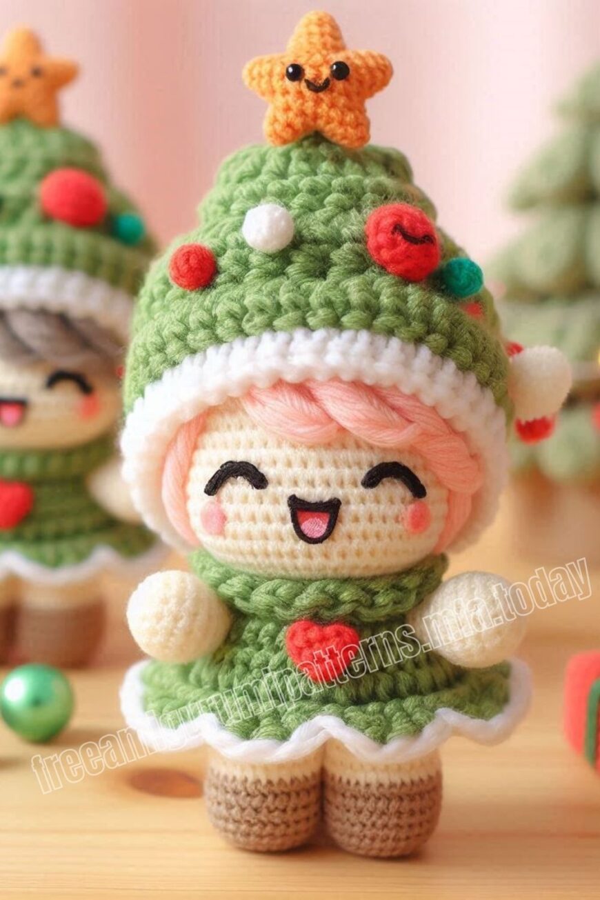 Amigurumi Christmas Tree Doll Free Pattern-1 – Free Amigurumi Patterns
