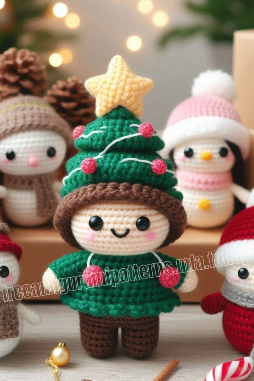 Amigurumi Christmas Tree Doll Free Pattern-1 – Free Amigurumi Patterns