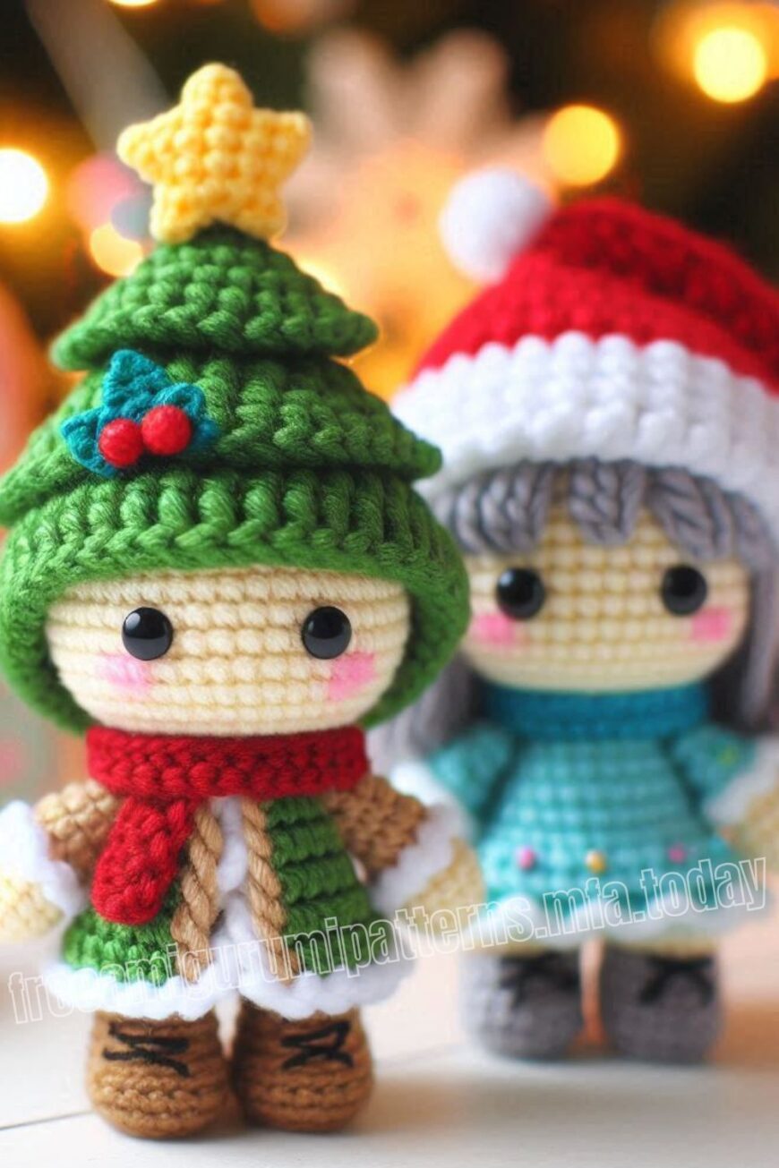 Amigurumi Christmas Tree Doll Free Pattern-1 – Free Amigurumi Patterns