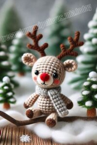 Amigurumi Harnessed Reindeer Free Pattern-1 – Free Amigurumi Patterns