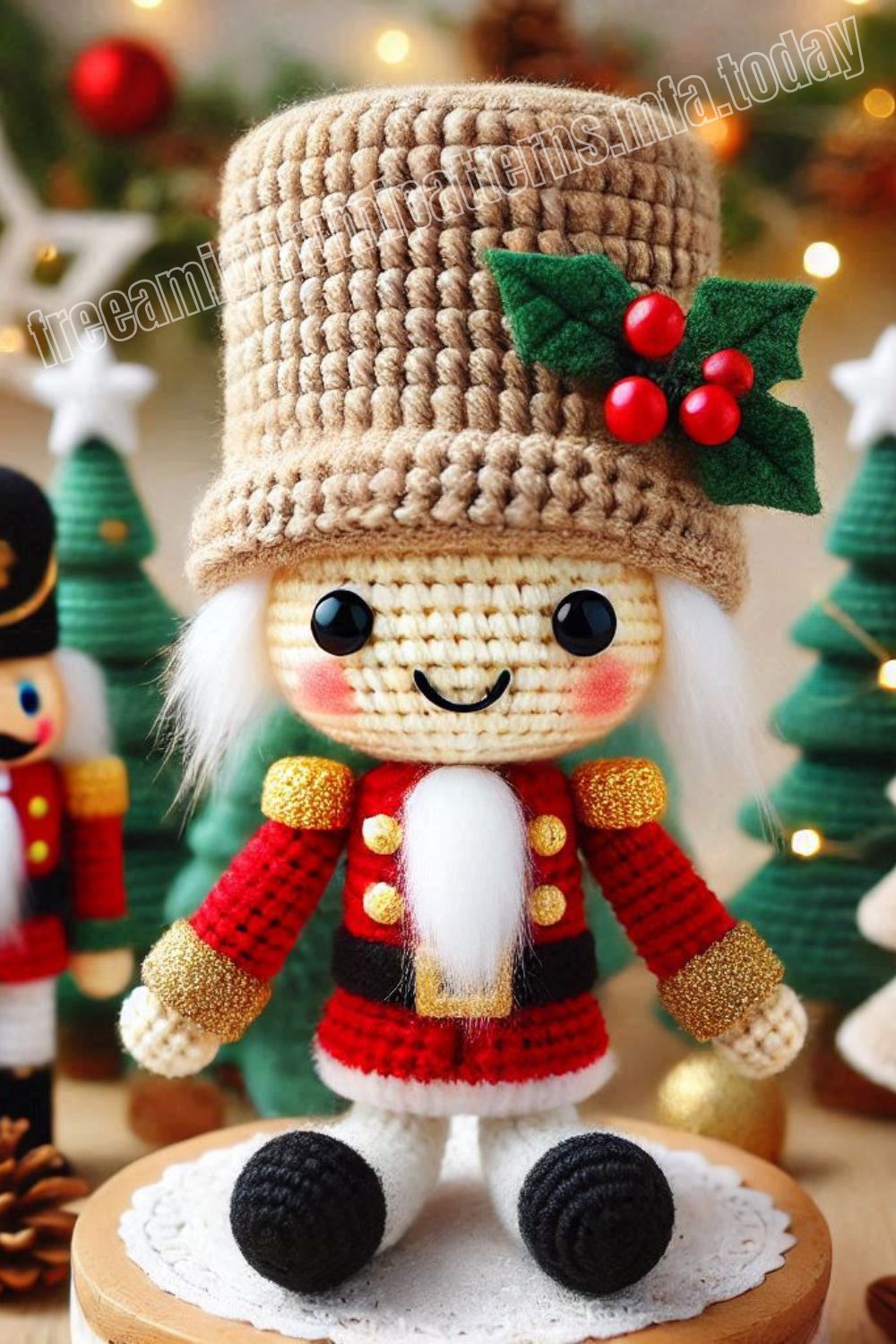 Amigurumi Nutcracker Christmas Doll Free Pattern-1 – Free Amigurumi Patterns