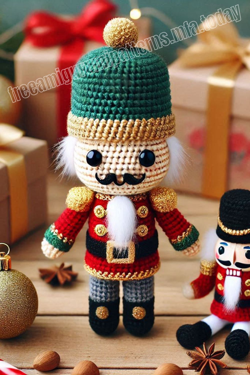 Amigurumi Nutcracker Christmas Doll Free Pattern-1 – Free Amigurumi Patterns