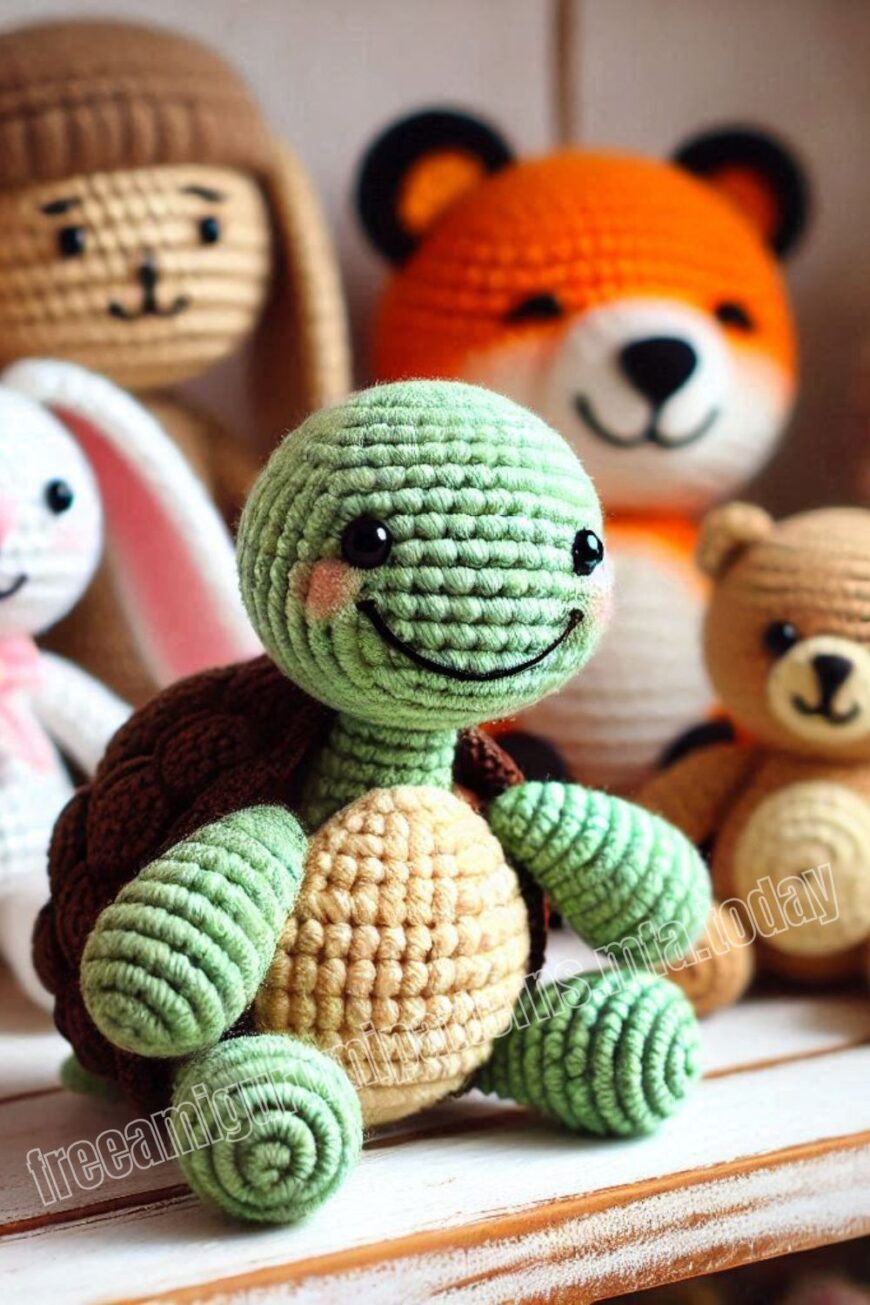 Amigurumi Plush Turtle Free Pattern-2 – Free Amigurumi Patterns