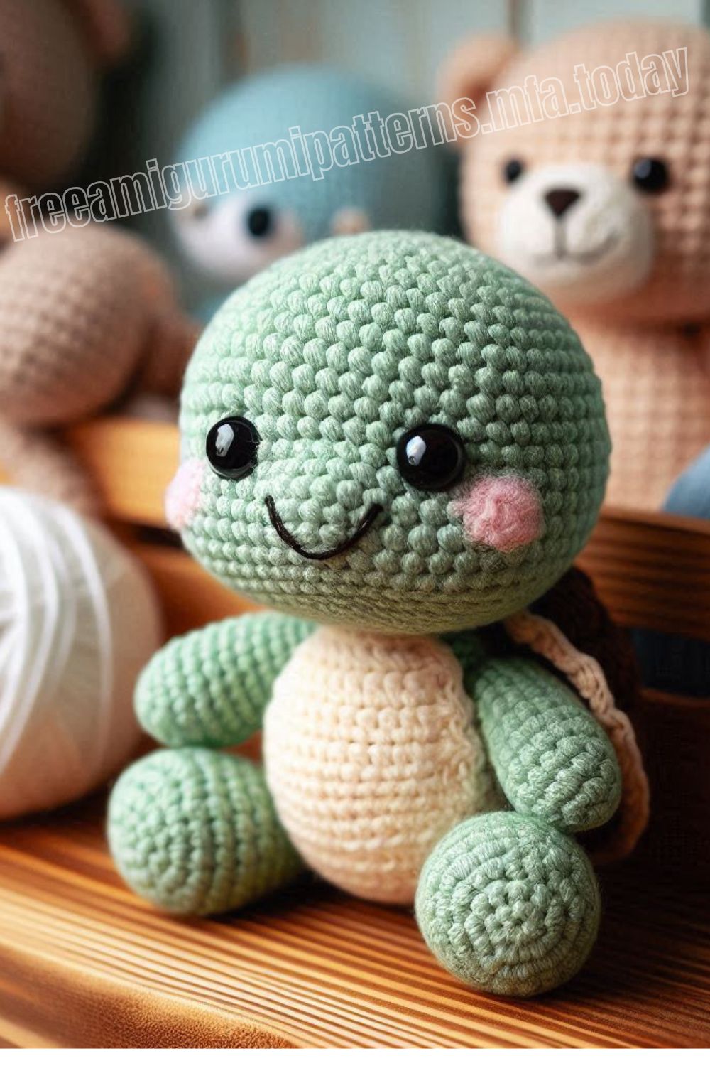 Amigurumi Plush Turtle Free Pattern-2 – Free Amigurumi Patterns