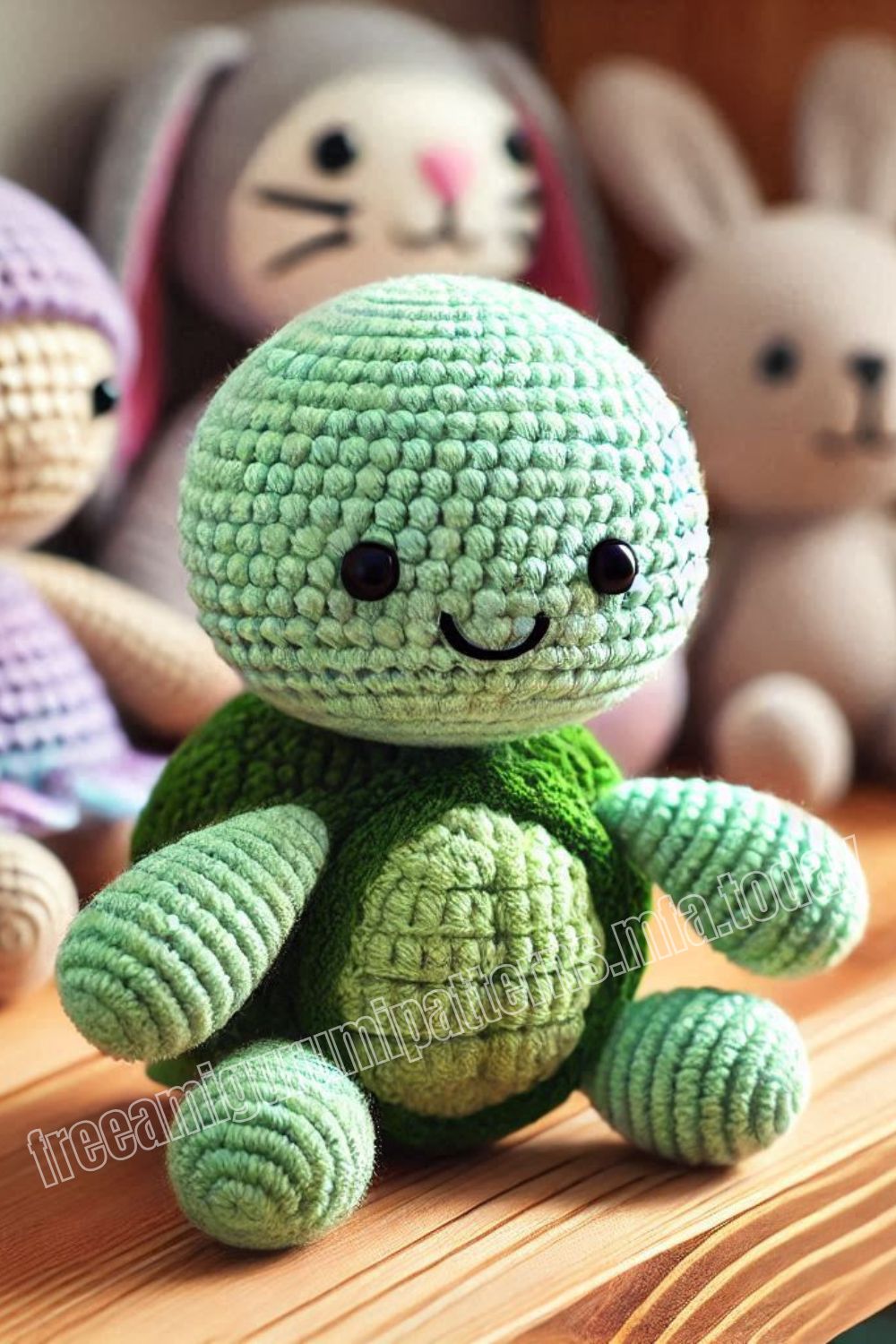 Amigurumi Plush Turtle Free Pattern-2 – Free Amigurumi Patterns