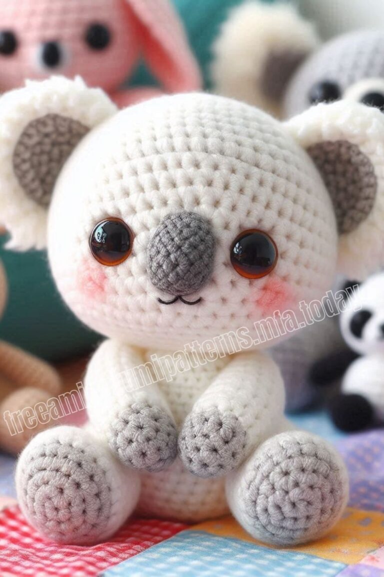 Amigurumi Baby Koala Goofy Free Pattern-1 – Free Amigurumi Patterns