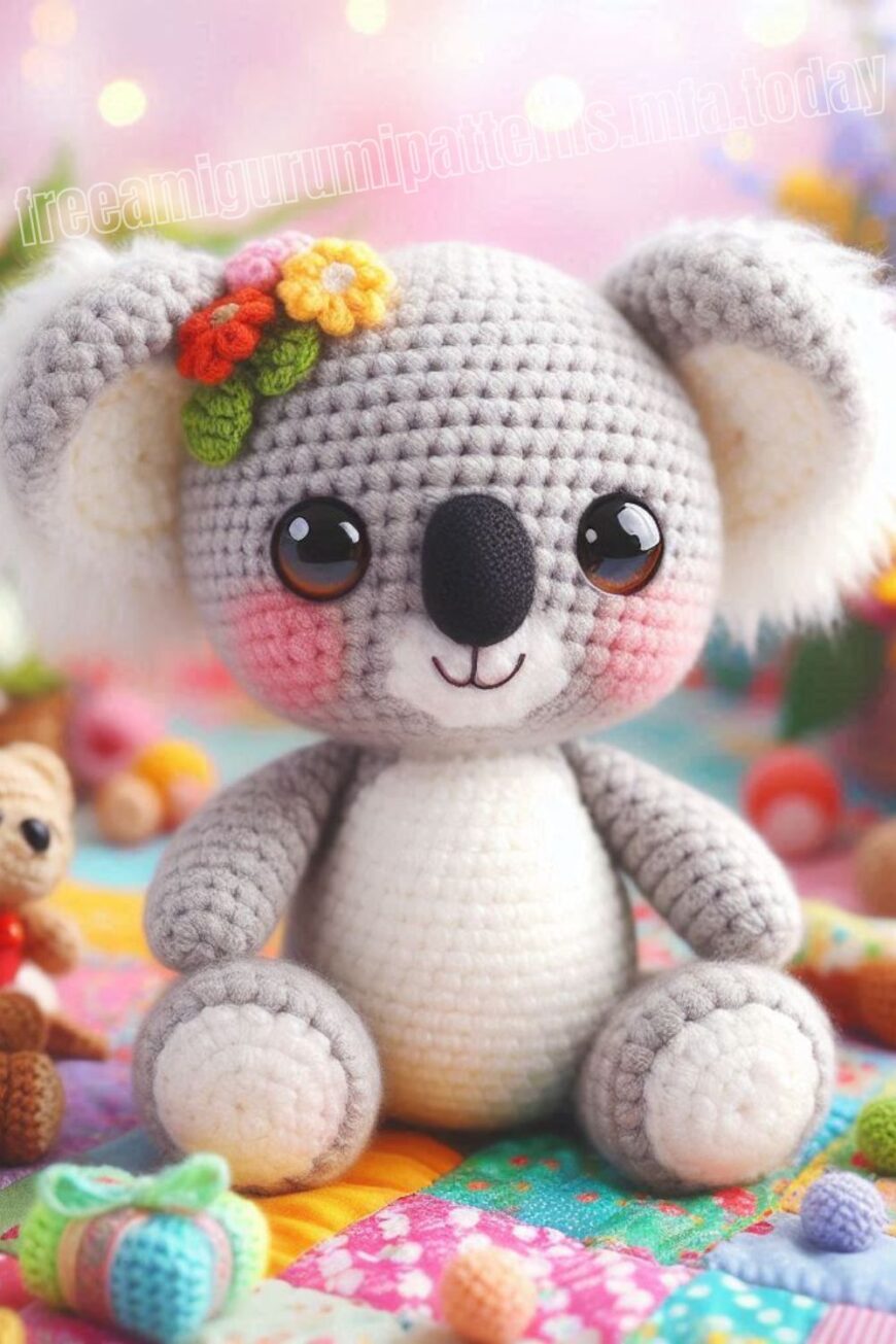 Amigurumi Baby Koala Goofy Free Pattern-1 – Free Amigurumi Patterns