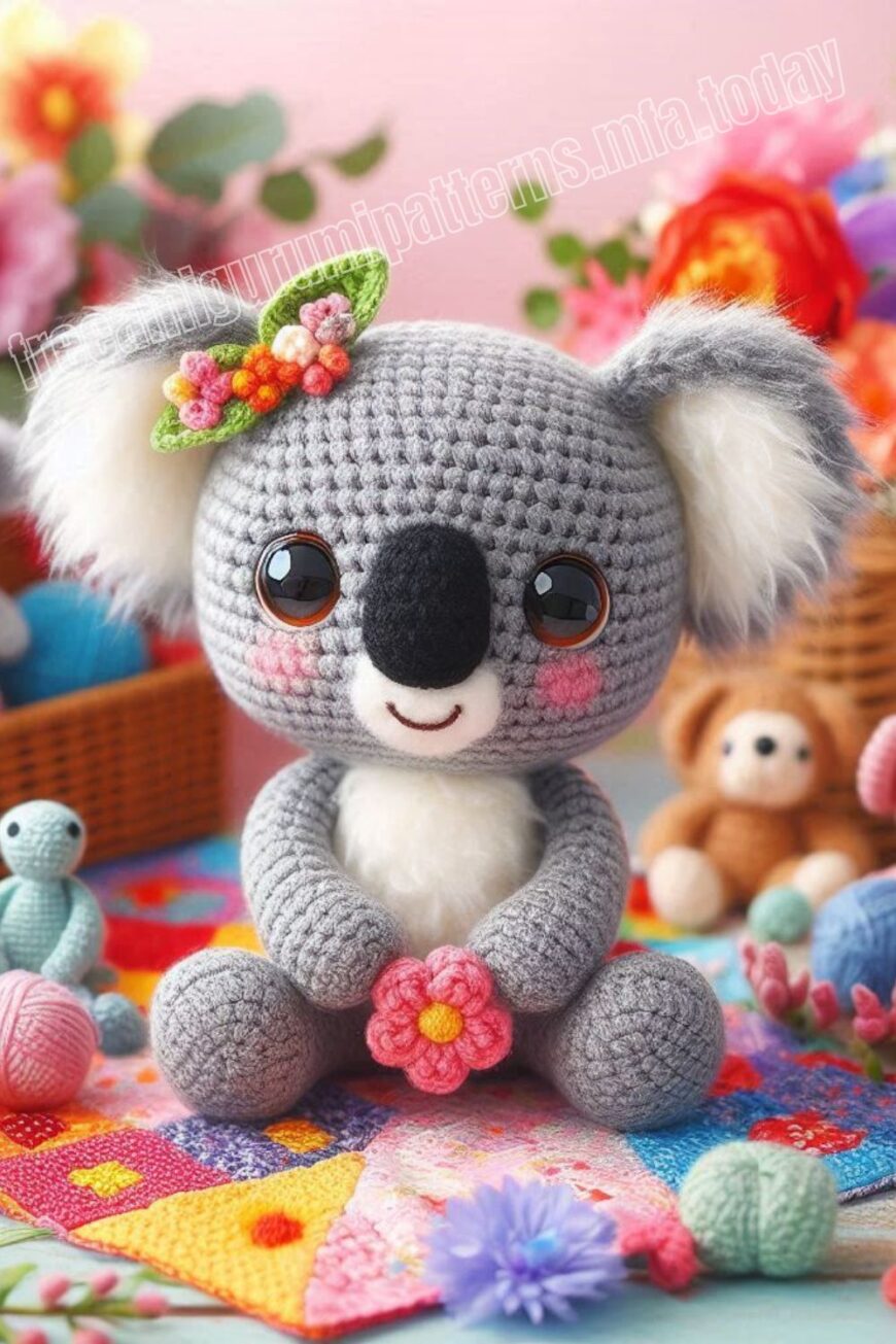 Amigurumi Baby Koala Goofy Free Pattern-1 – Free Amigurumi Patterns