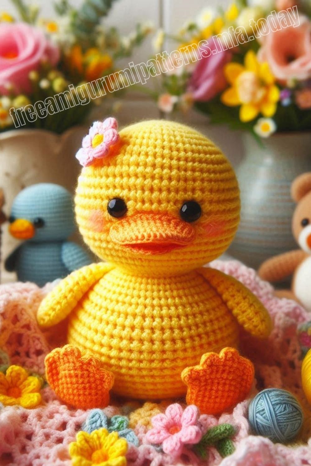 Amigurumi Baby Sprout Duck Free Pattern-1 – Free Amigurumi Patterns