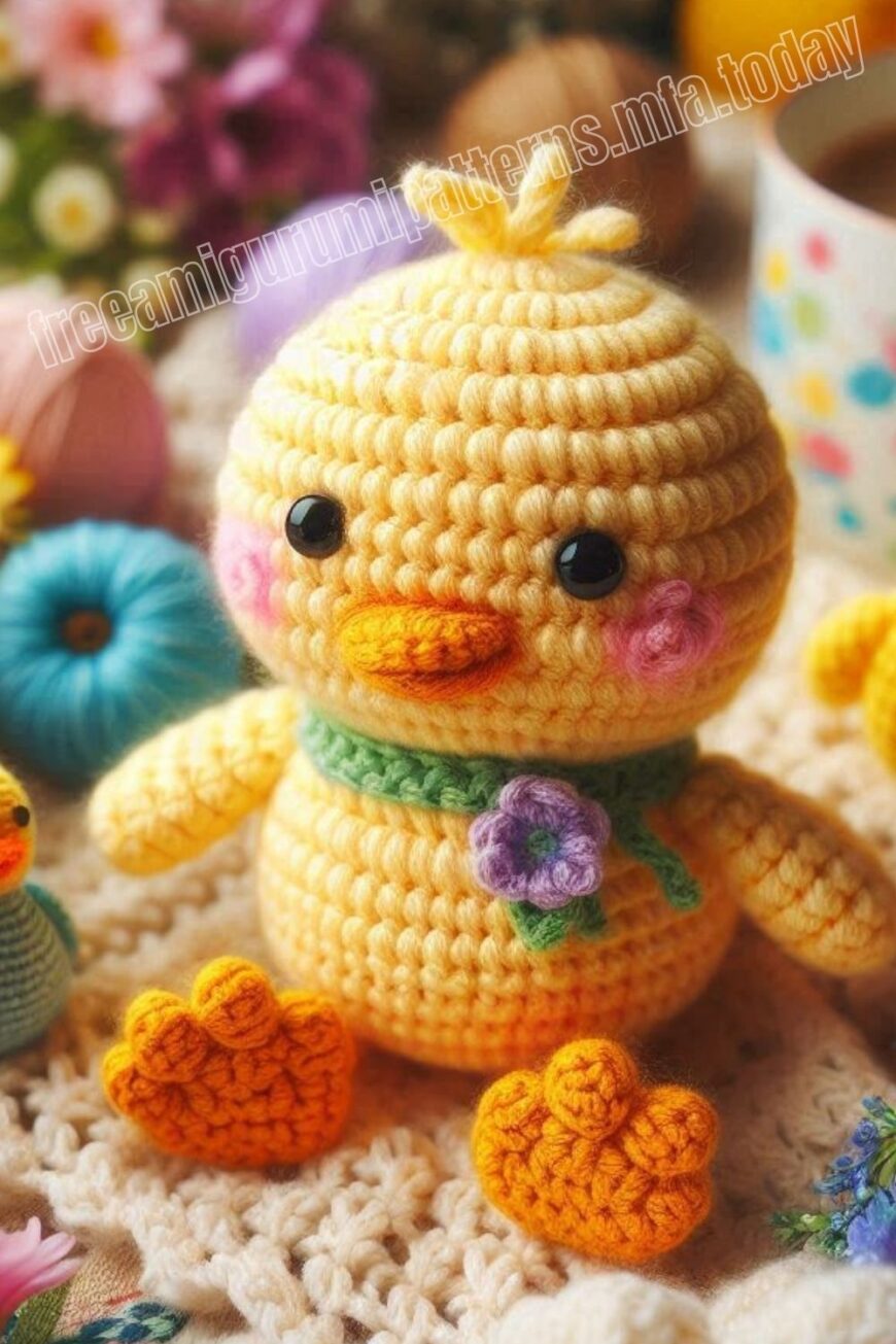 Amigurumi Baby Sprout Duck Free Pattern-1 – Free Amigurumi Patterns