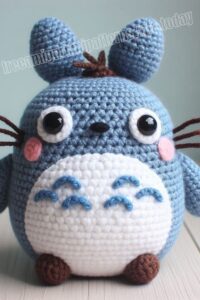 Amigurumi Blue Totoro with Bag Free Pattern-1 – Free Amigurumi Patterns