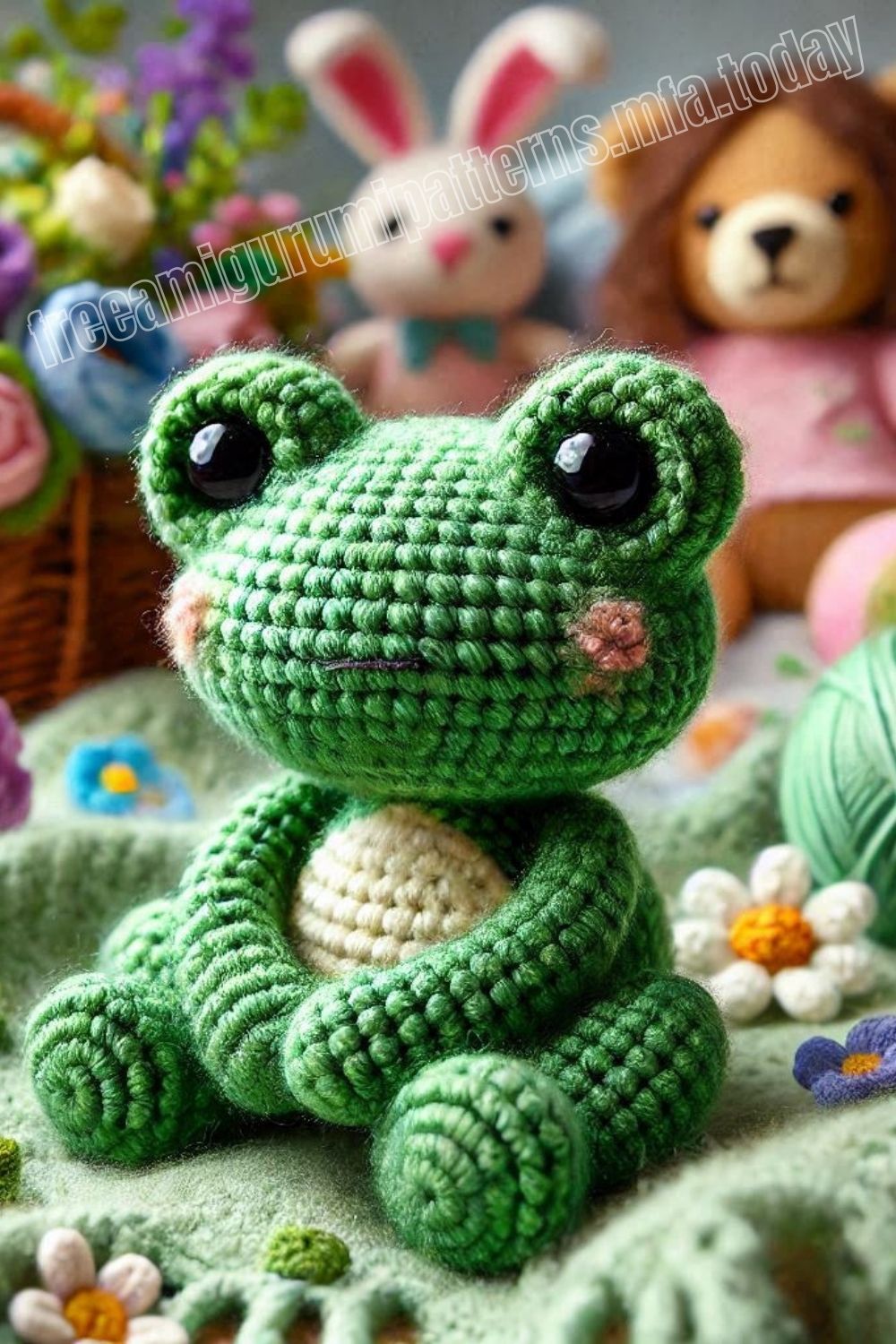Amigurumi Green Fribbit Frog Free Pattern-1 – Free Amigurumi Patterns