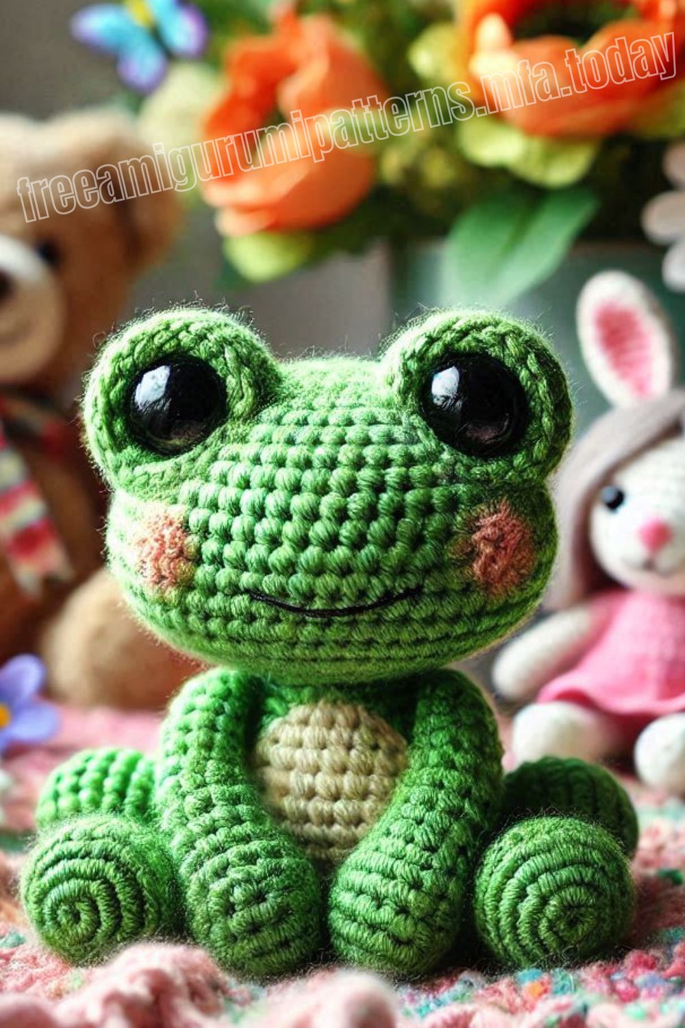 Amigurumi Green Fribbit Frog Free Pattern-1 – Free Amigurumi Patterns