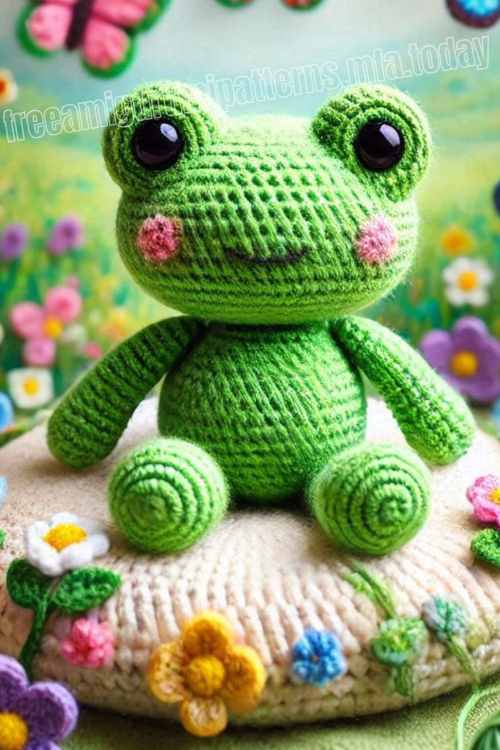 Amigurumi Green Fribbit Frog Free Pattern-1 – Free Amigurumi Patterns
