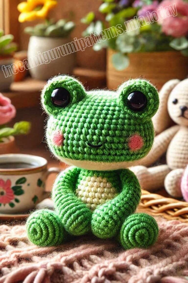 Amigurumi Green Fribbit Frog Free Pattern-1 – Free Amigurumi Patterns