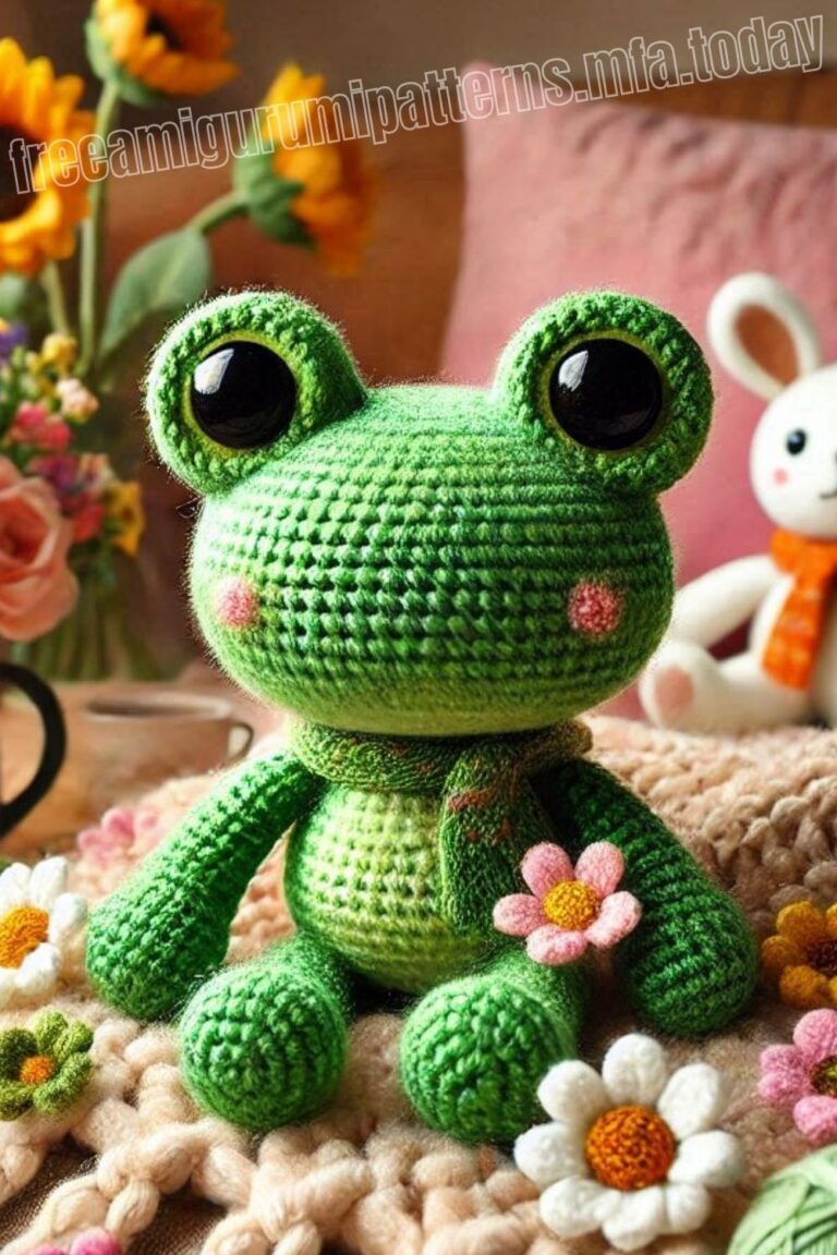 Amigurumi Green Fribbit Frog Free Pattern-1 – Free Amigurumi Patterns
