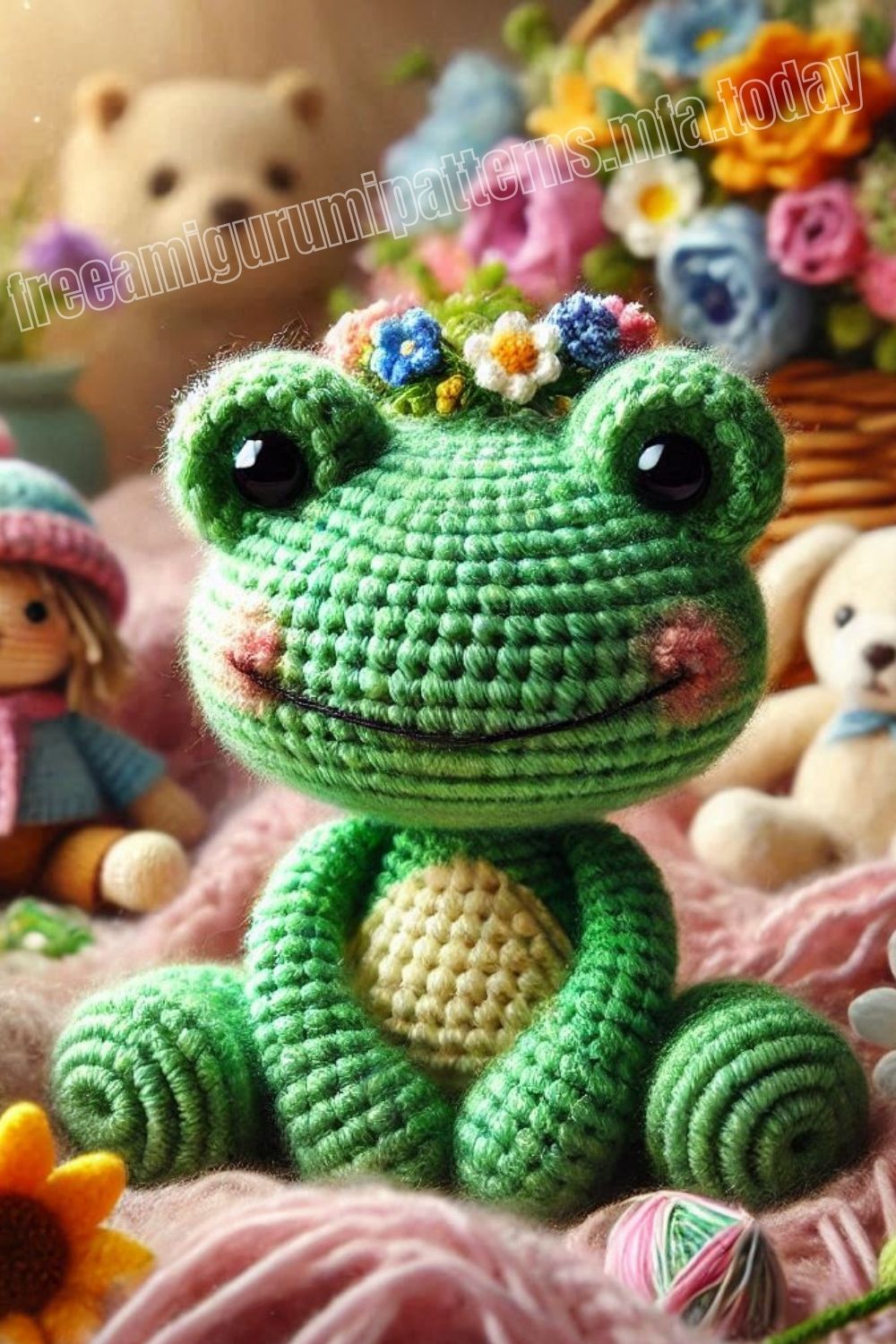 Amigurumi Green Fribbit Frog Free Pattern-1 – Free Amigurumi Patterns