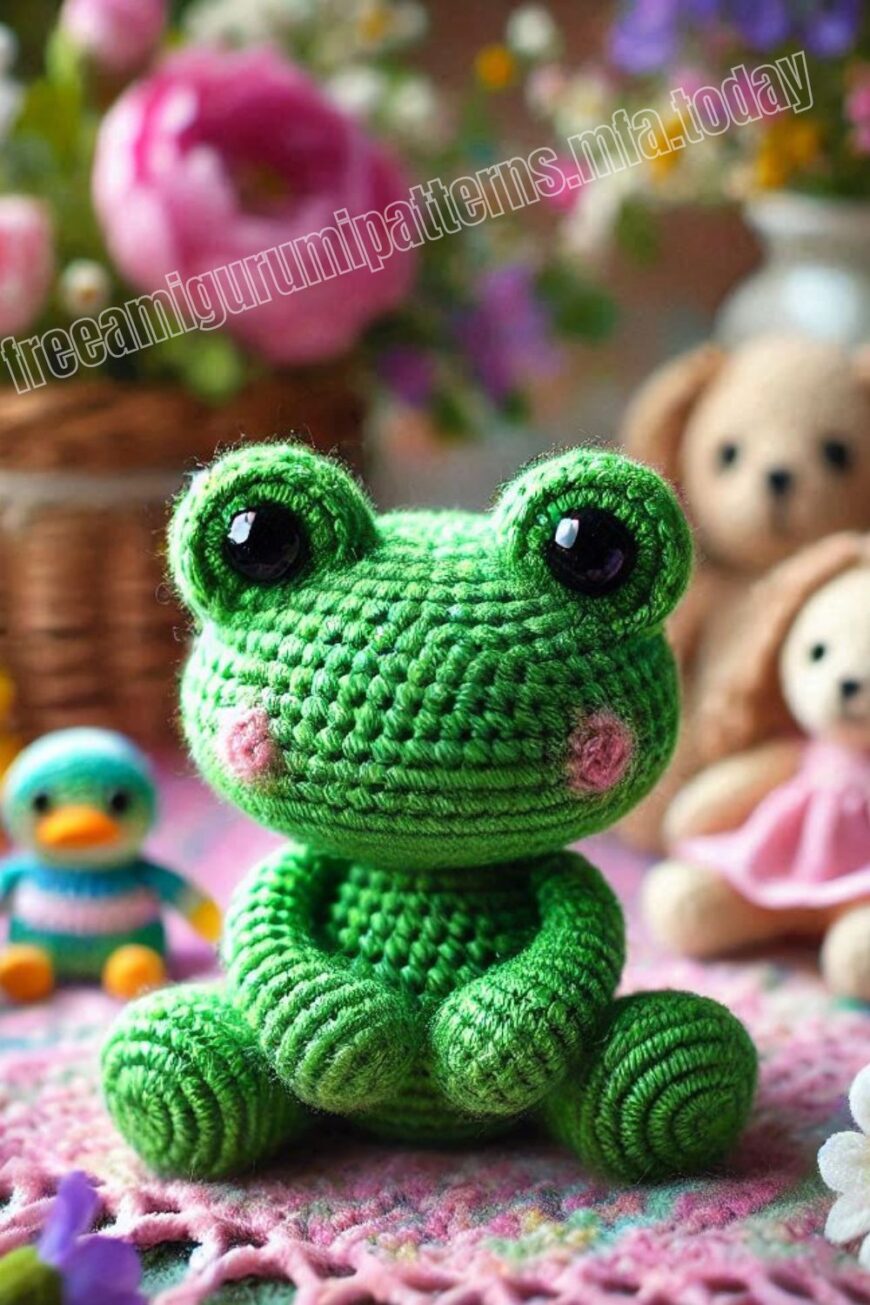Amigurumi Green Fribbit Frog Free Pattern-1 – Free Amigurumi Patterns
