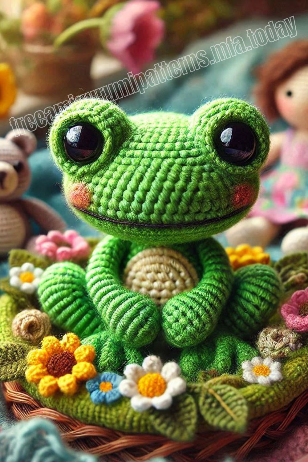 Amigurumi Green Fribbit Frog Free Pattern-1 – Free Amigurumi Patterns