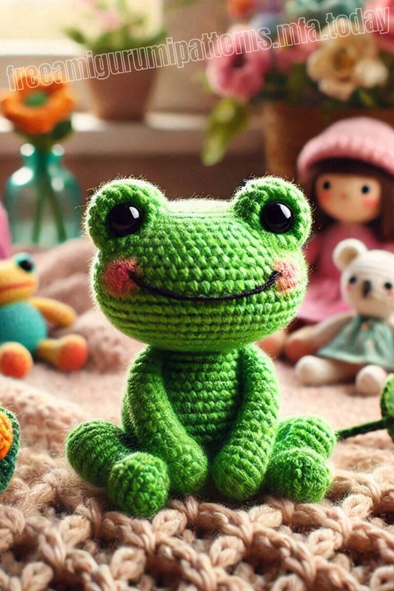 Amigurumi Green Fribbit Frog Free Pattern-1 – Free Amigurumi Patterns