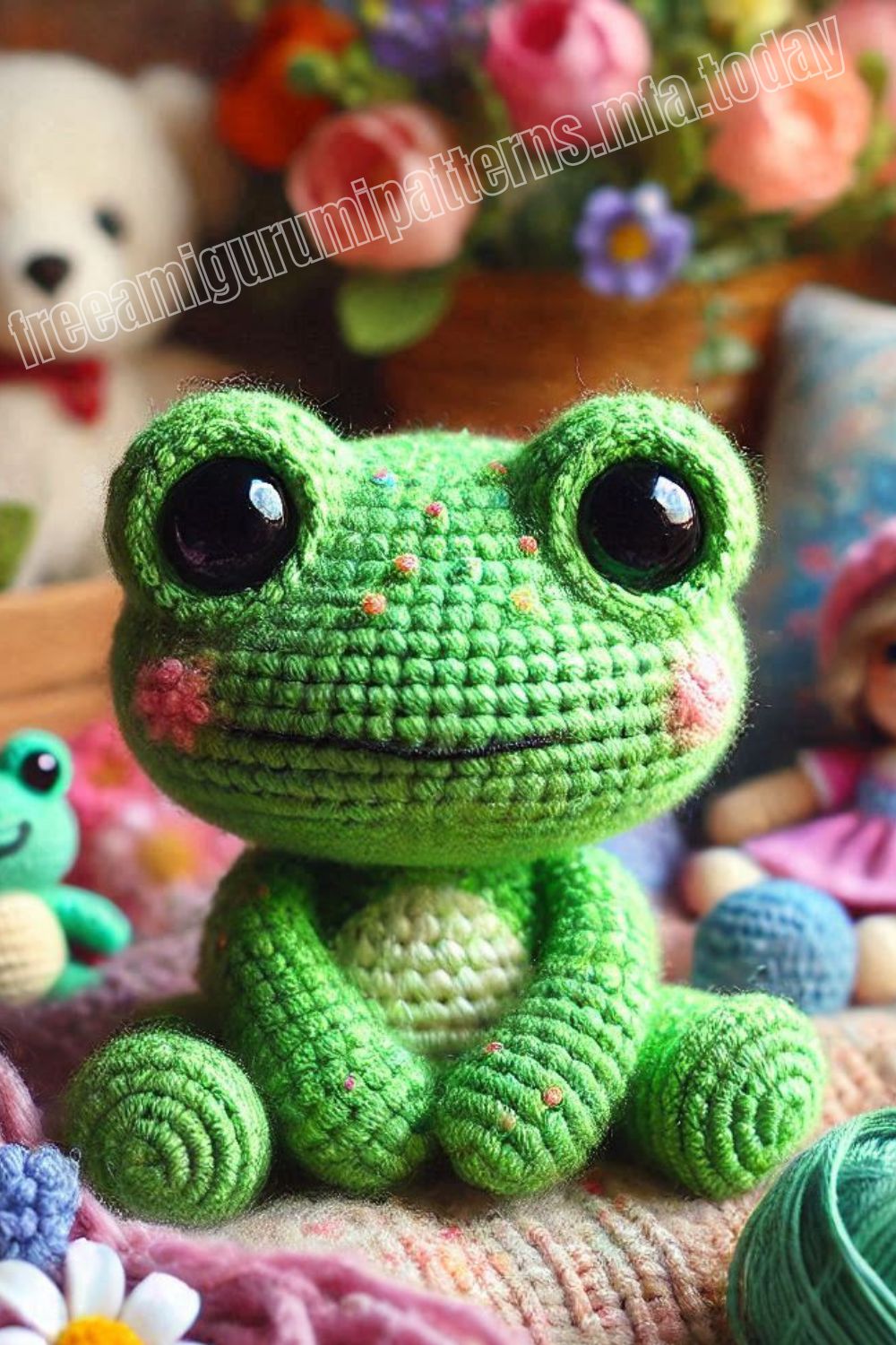 Amigurumi Green Fribbit Frog Free Pattern-1 – Free Amigurumi Patterns