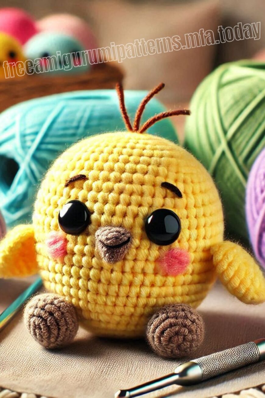 Amigurumi Little Tweety Free Pattern-1 – Free Amigurumi Patterns