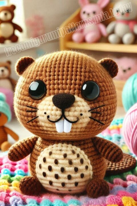 Amigurumi Plush Beaver Joffy Free Pattern-1 – Free Amigurumi Patterns