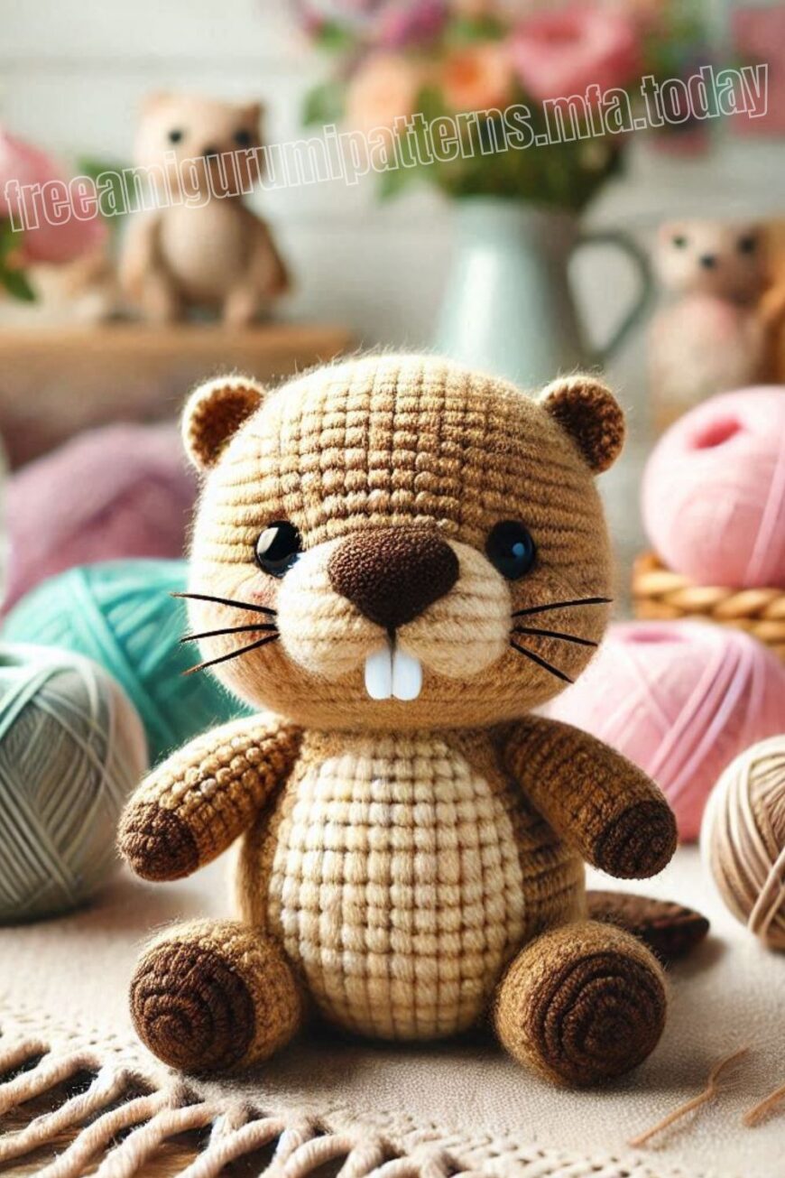 Amigurumi Plush Beaver Joffy Free Pattern-1 – Free Amigurumi Patterns