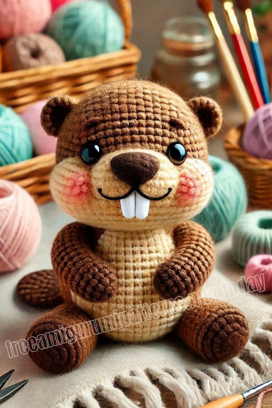 Amigurumi Plush Beaver Joffy Free Pattern-1 – Free Amigurumi Patterns