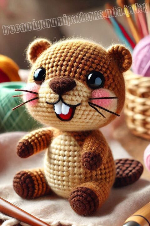 Amigurumi Plush Beaver Joffy Free Pattern-1 – Free Amigurumi Patterns