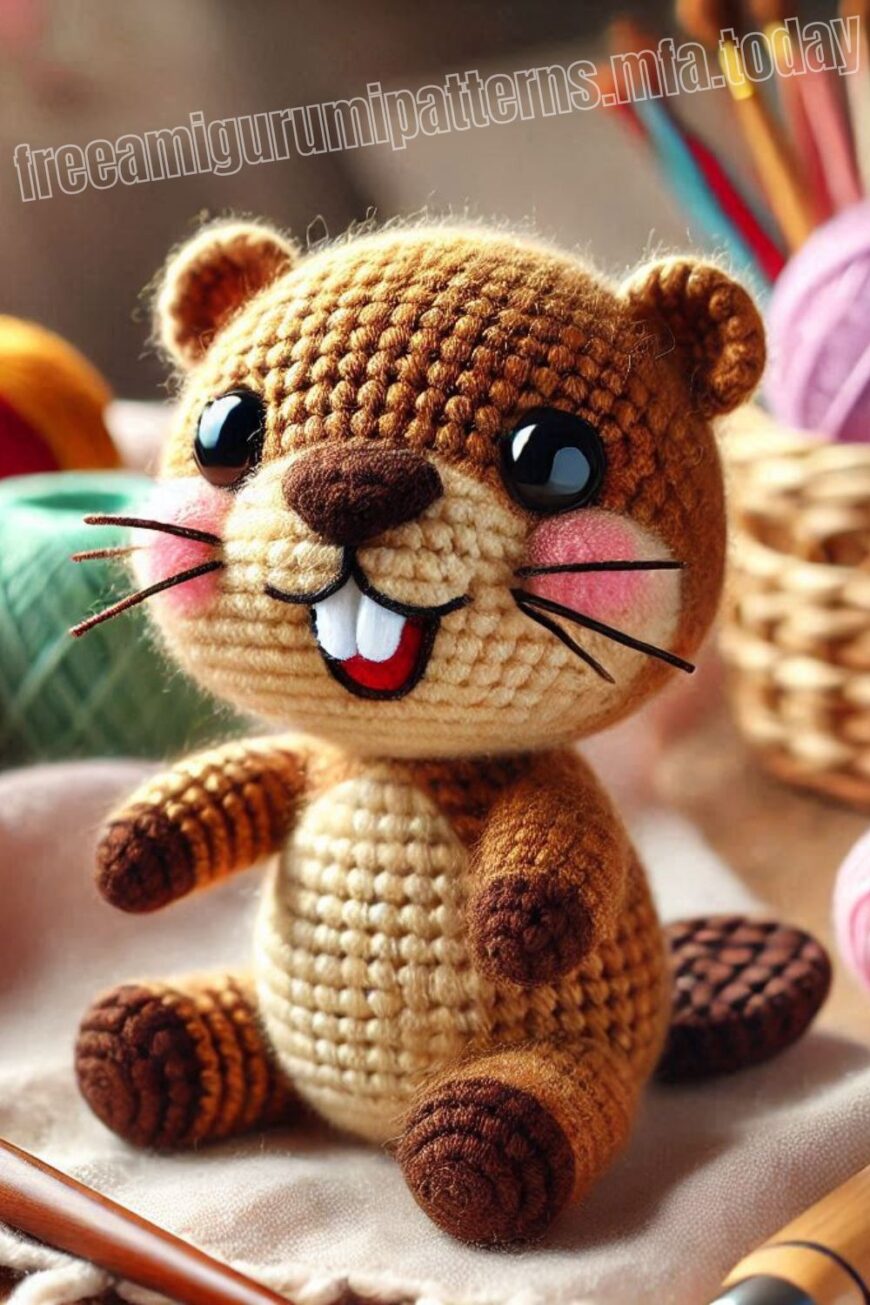 Amigurumi Plush Beaver Joffy Free Pattern-1 – Free Amigurumi Patterns