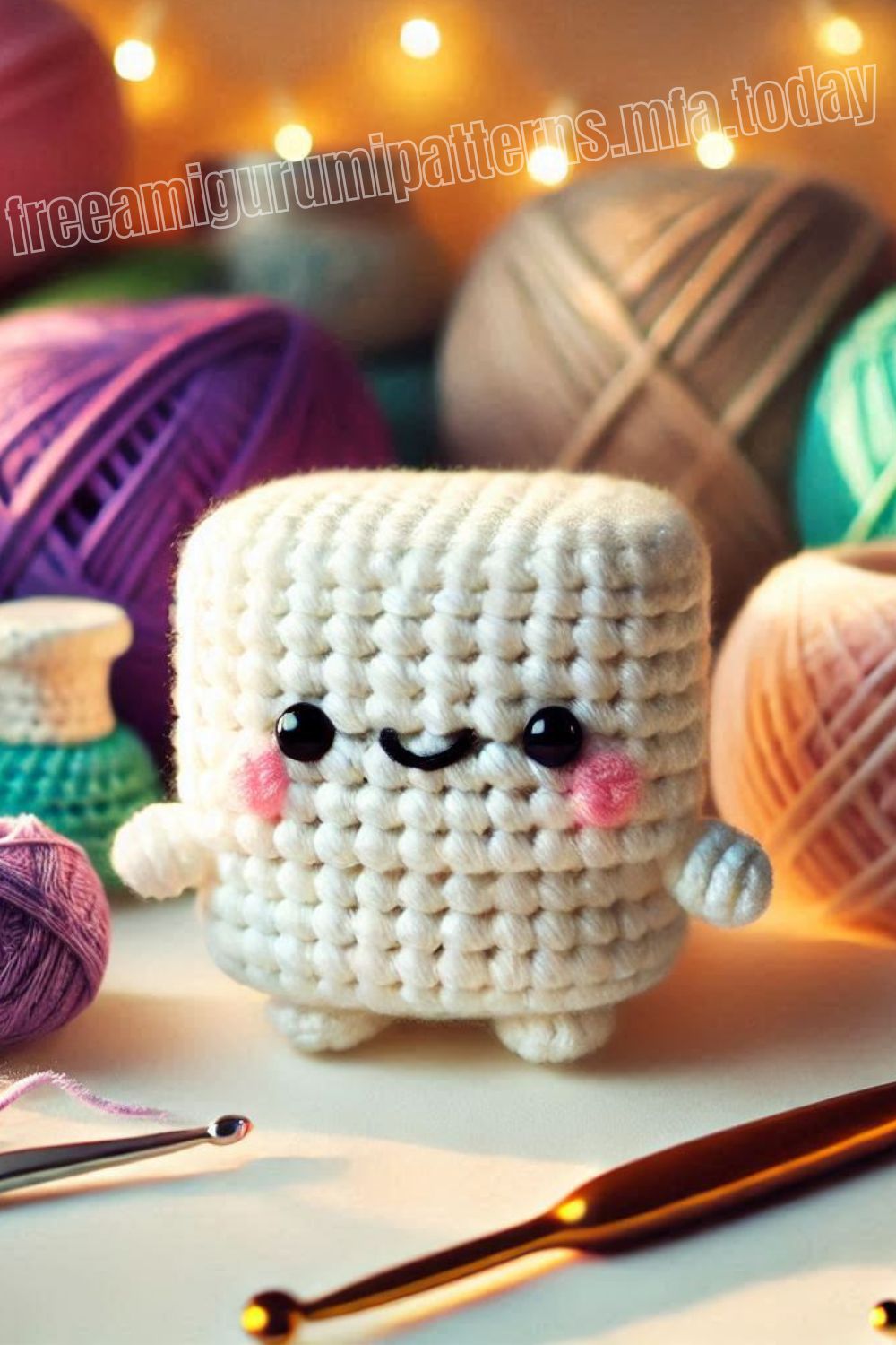 Amigurumi Plush Crochet Marshmallow Free Pattern-1 – Free Amigurumi ...