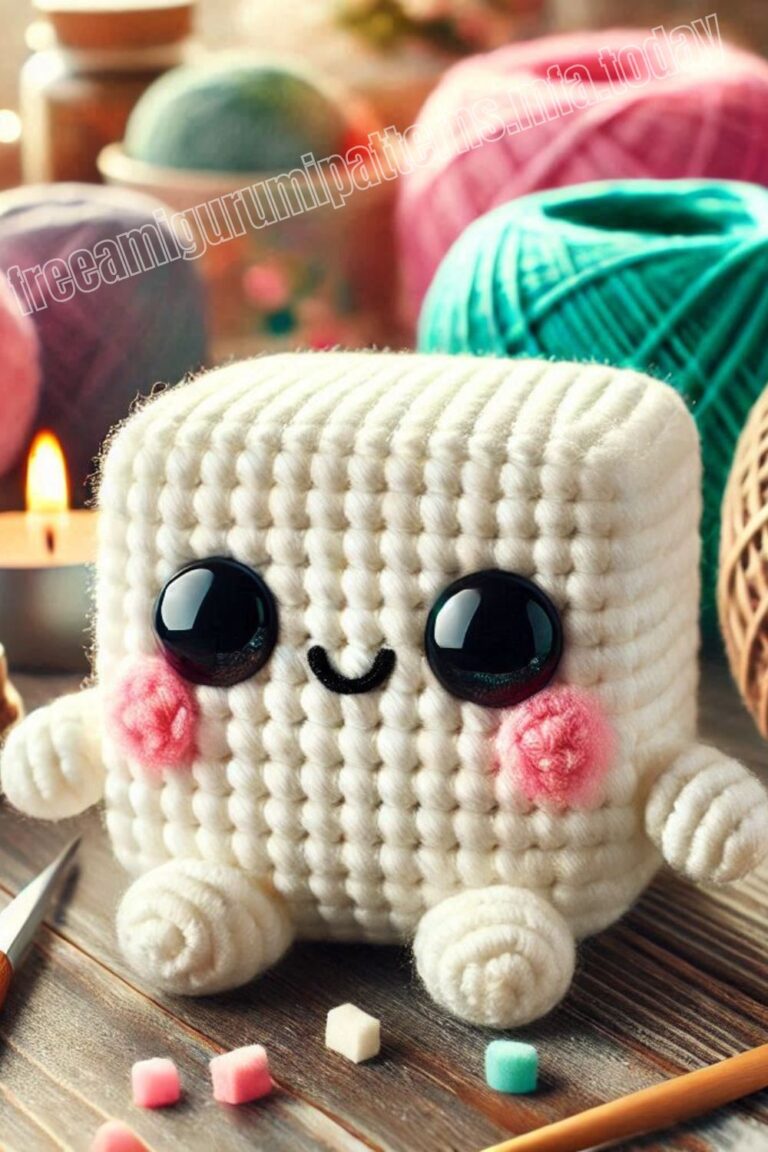 Amigurumi Plush Crochet Marshmallow Free Pattern-1 – Free Amigurumi ...