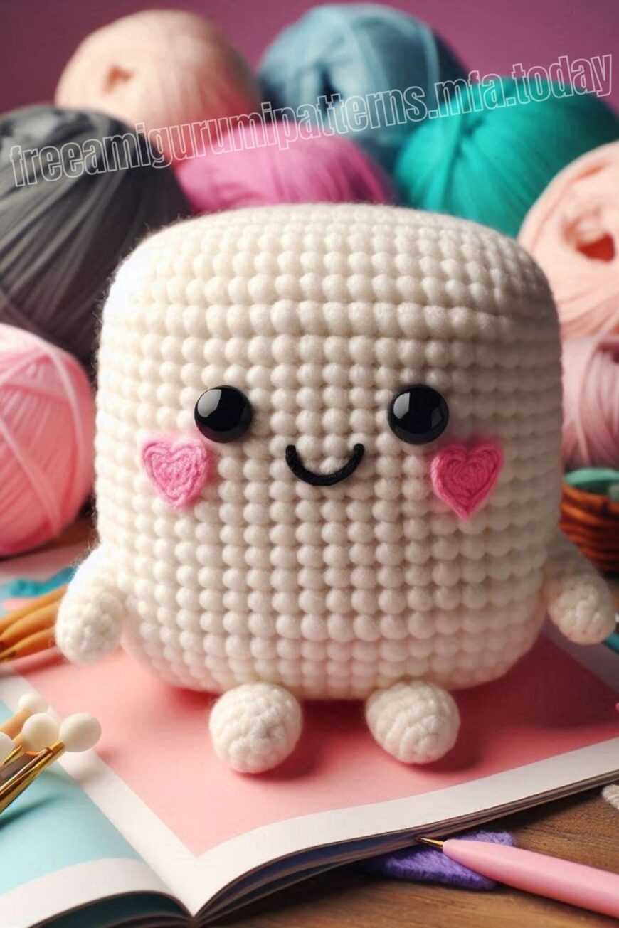 Amigurumi Plush Crochet Marshmallow Free Pattern-1 – Free Amigurumi ...
