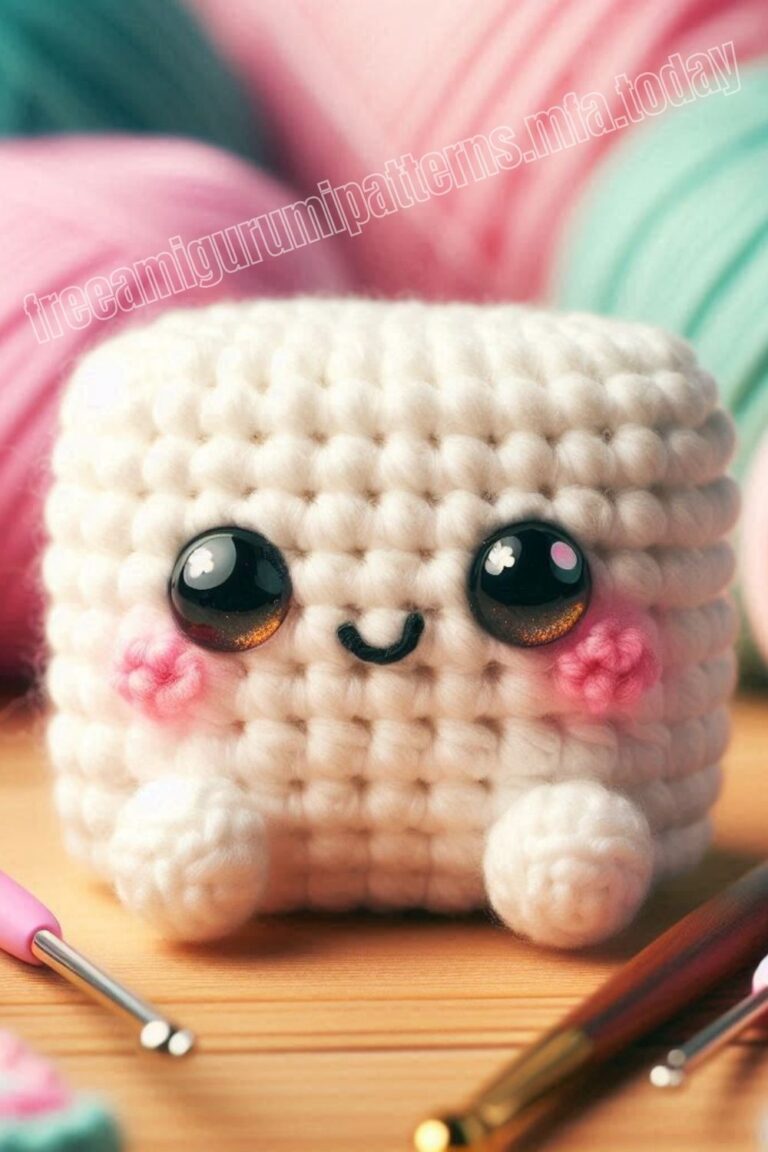 Amigurumi Plush Crochet Marshmallow Free Pattern-1 – Free Amigurumi ...