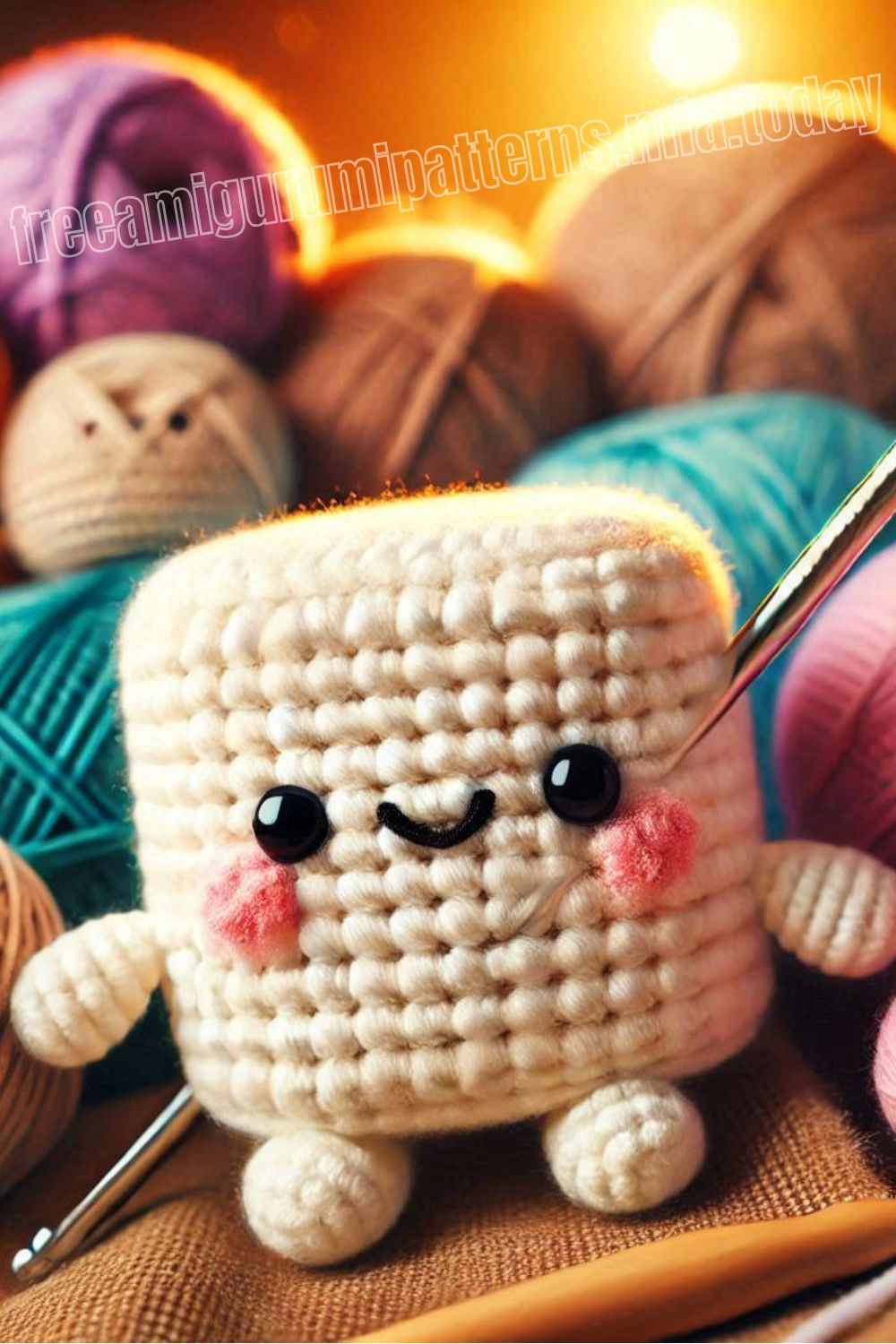 Amigurumi Plush Crochet Marshmallow Free Pattern-1 – Free Amigurumi ...