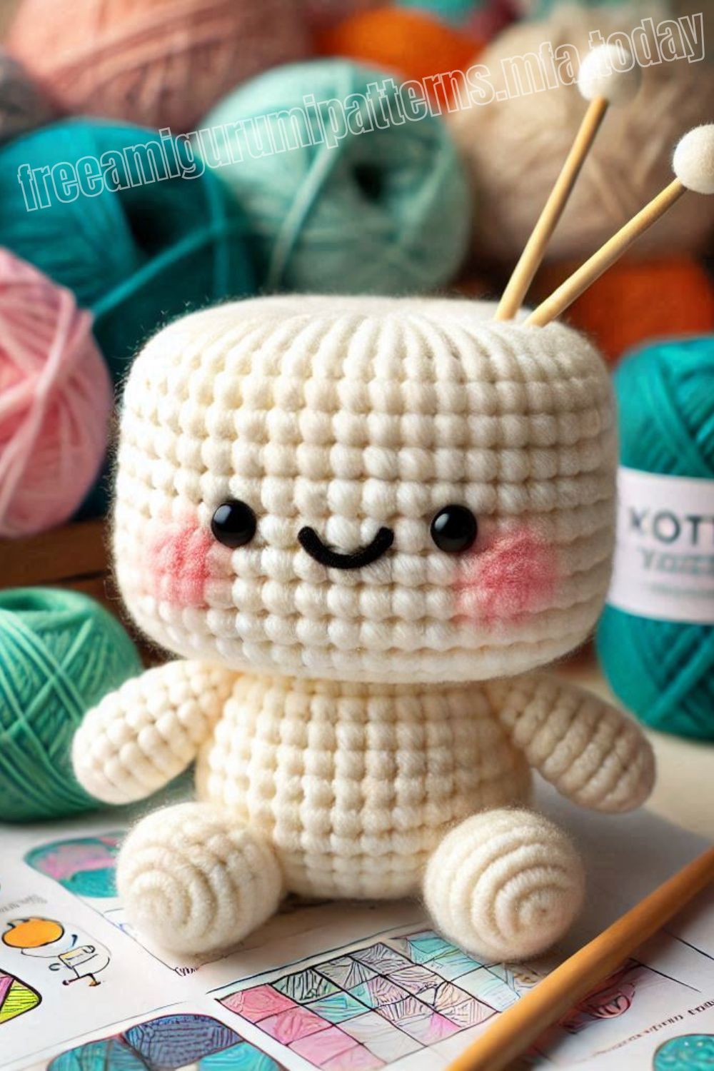 Amigurumi Plush Crochet Marshmallow Free Pattern-1 – Free Amigurumi ...