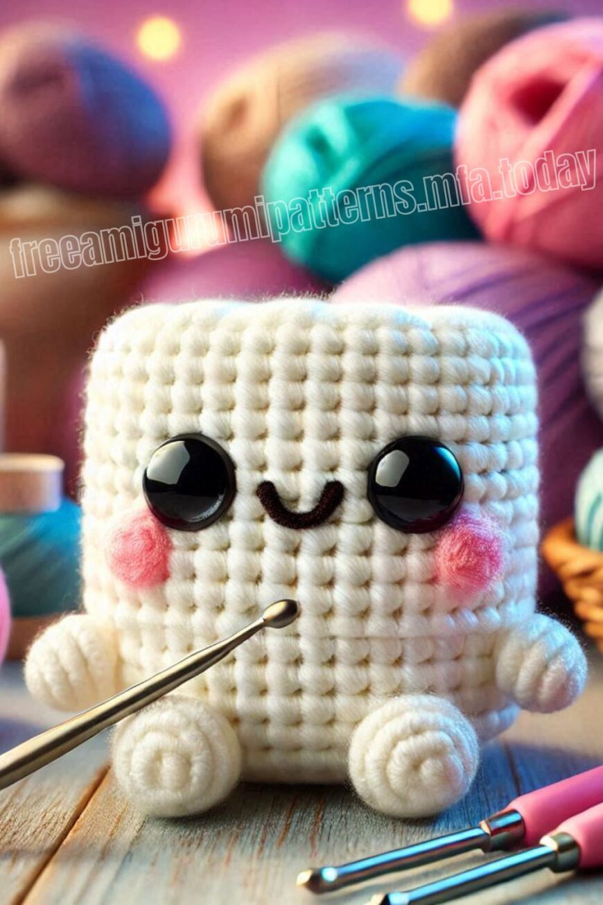 Amigurumi Plush Crochet Marshmallow Free Pattern-1 – Free Amigurumi ...