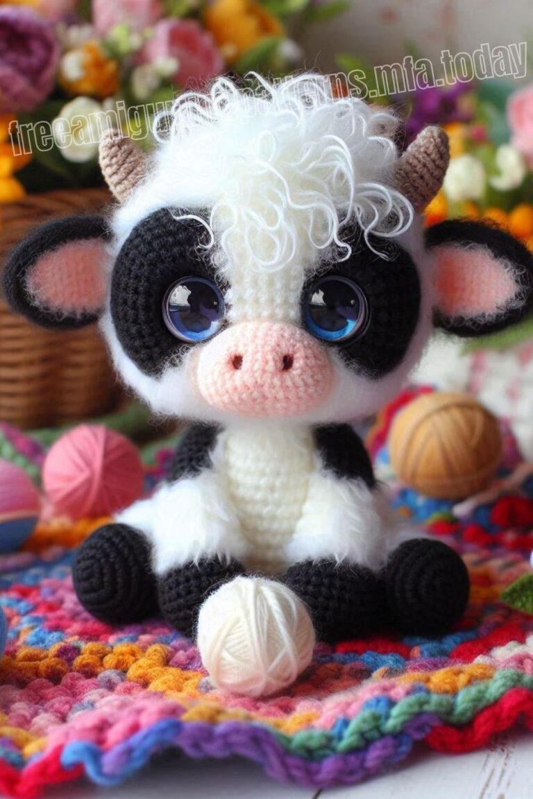 Amigurumi Baby Cow Bessie Free Pattern-1 – Free Amigurumi Patterns