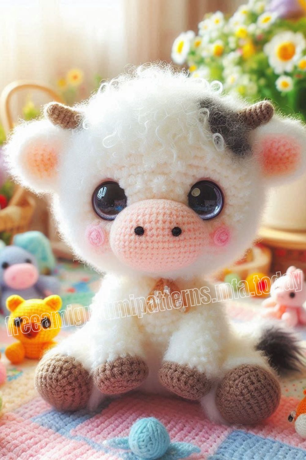 Amigurumi Baby Cow Bessie Free Pattern-1 – Free Amigurumi Patterns