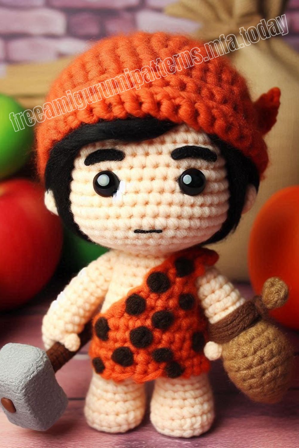 Amigurumi Captain Caveman Doll Free Pattern-1 – Free Amigurumi Patterns