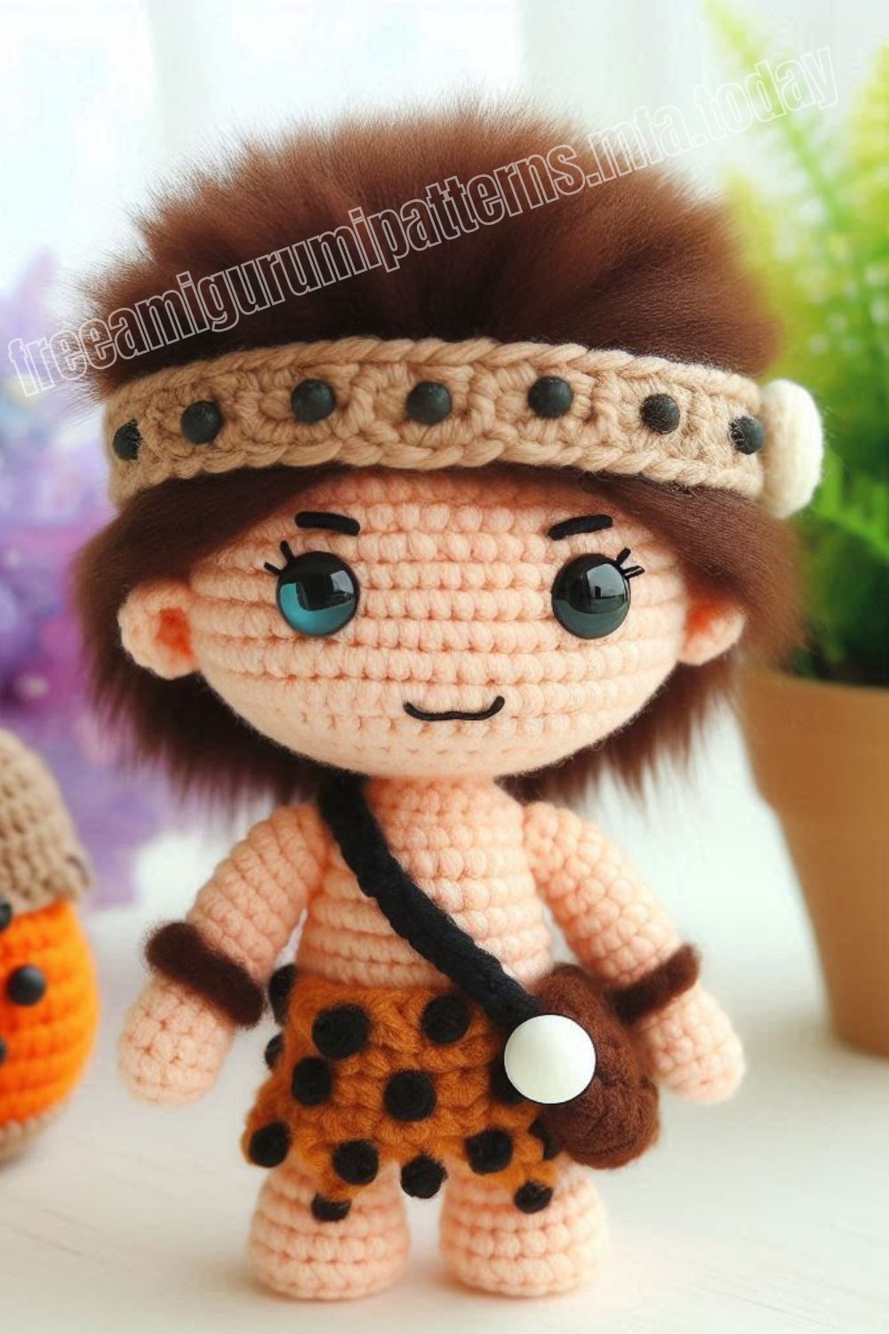 Amigurumi Captain Caveman Doll Free Pattern-1 – Free Amigurumi Patterns