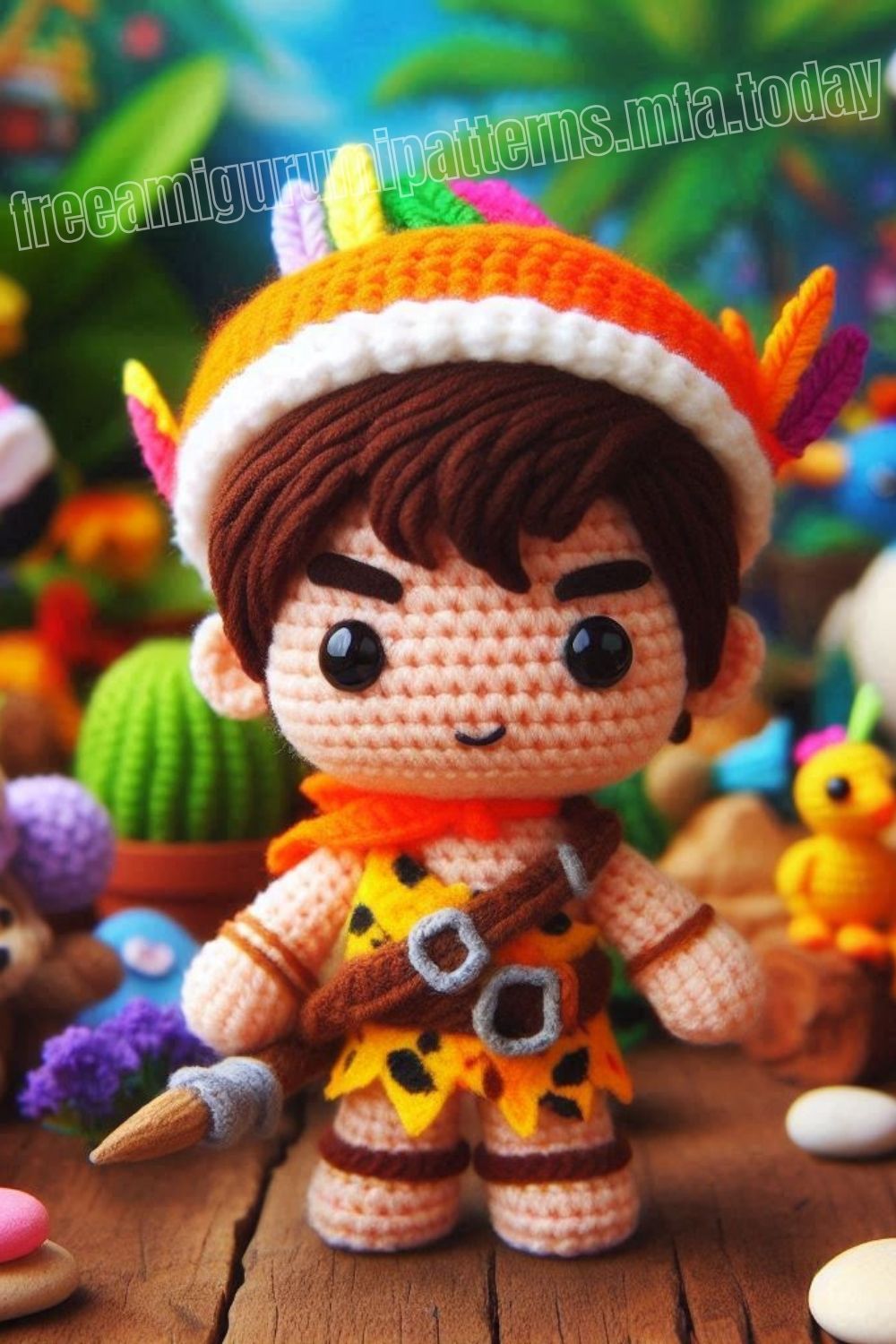 Amigurumi Captain Caveman Doll Free Pattern-1 – Free Amigurumi Patterns