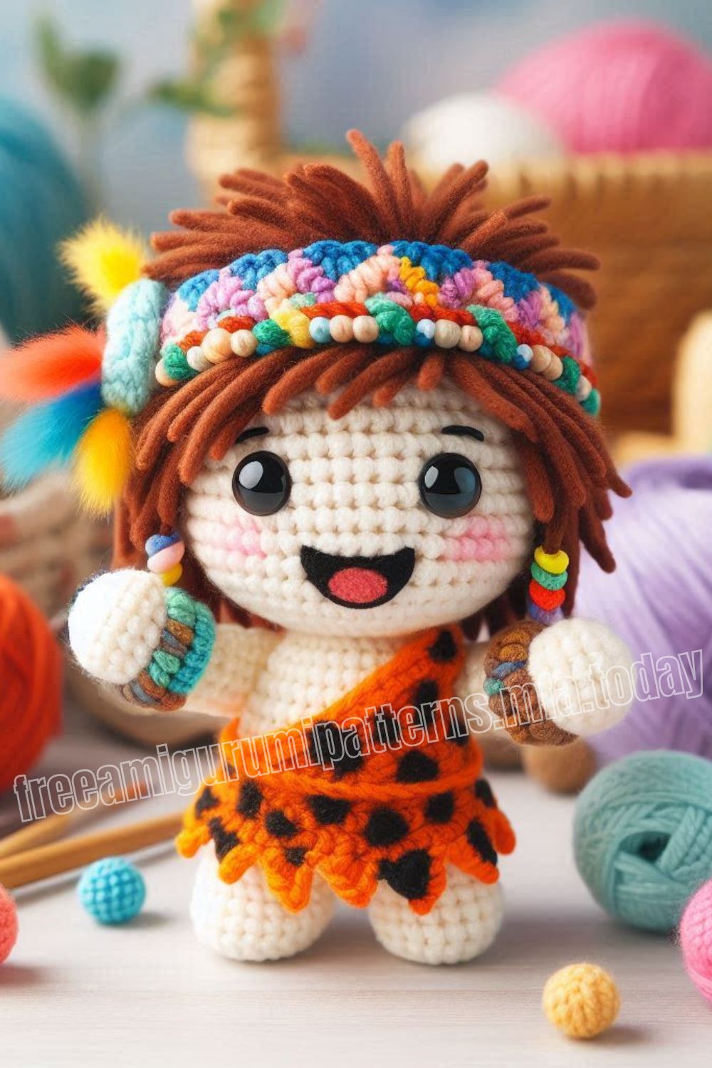 Amigurumi Captain Caveman Doll Free Pattern-1 – Free Amigurumi Patterns