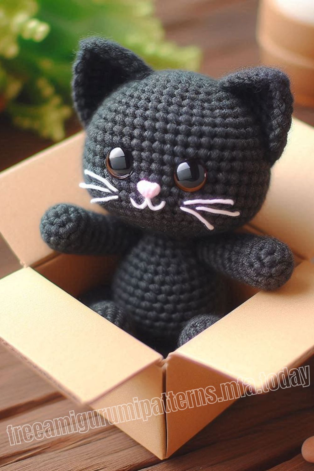 Amigurumi Cat in the Box Free Pattern-1 – Free Amigurumi Patterns