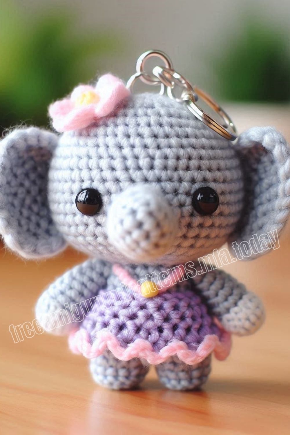 Amigurumi Cute Elephant Theo Keychain Free Pattern-1 – Free Amigurumi ...