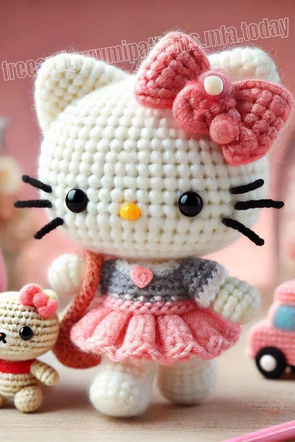Amigurumi Hello Kitty for Christmas Free Pattern-1 – Free Amigurumi ...