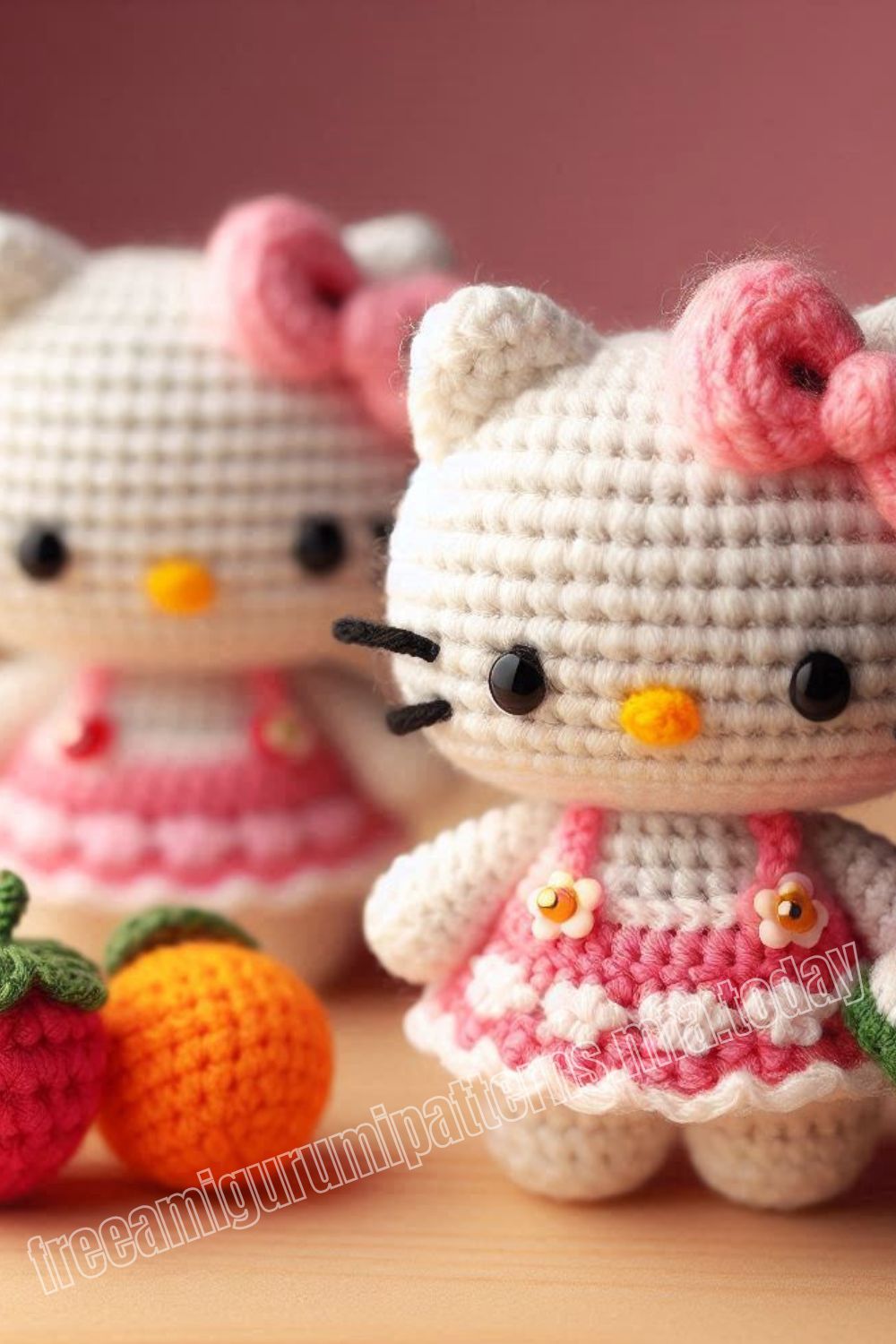 Amigurumi Hello Kitty for Christmas Free Pattern-1 – Free Amigurumi ...